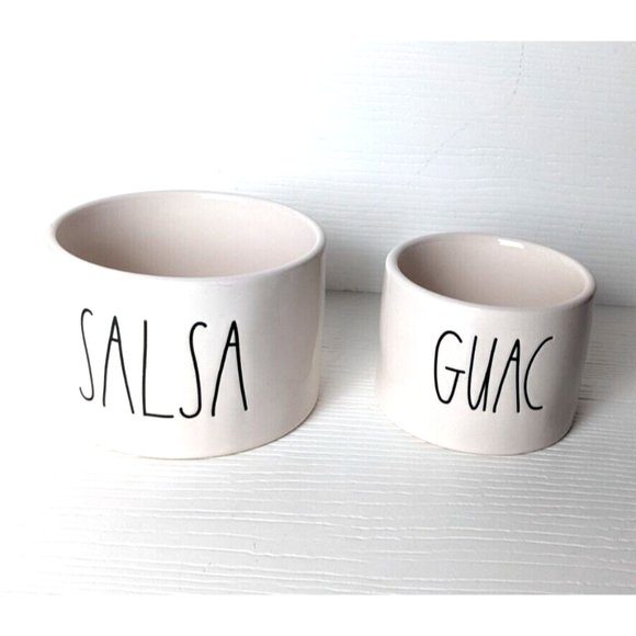 Rae Dunn | Kitchen | Rae Dunn By Magenta Guac And Salsa Bowl Set ...